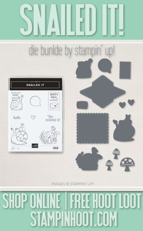 Snailed It Bundle Ombre Congratulations Card - Stampin' Hoot