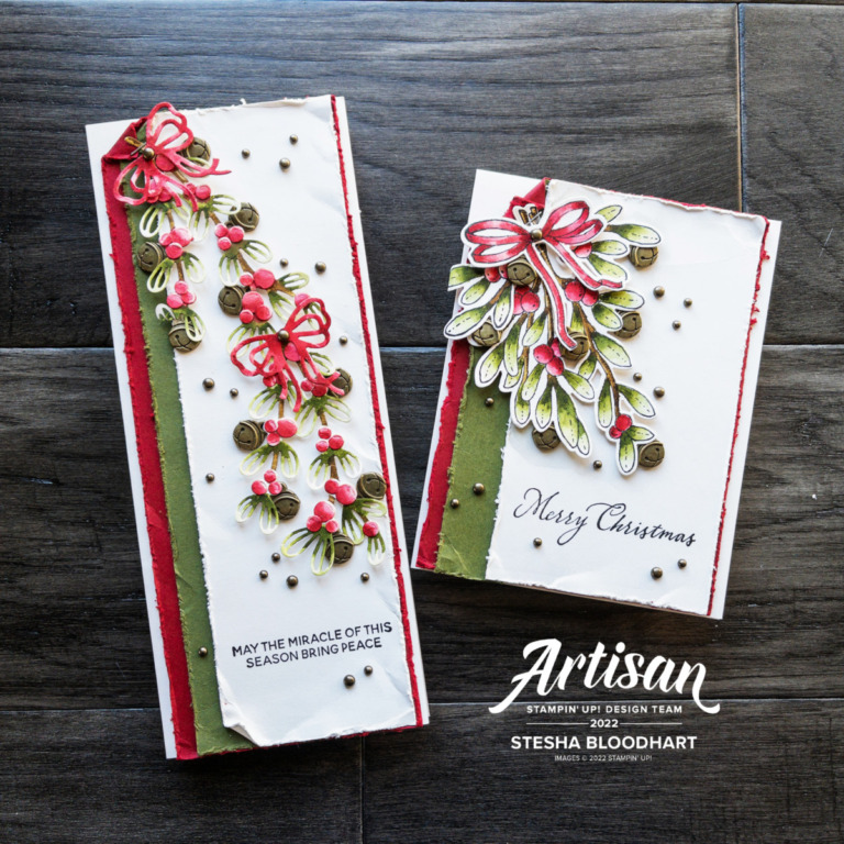 Mistletoe Magic Bundle! Get Stunning Results with Shimmery White Cardstock