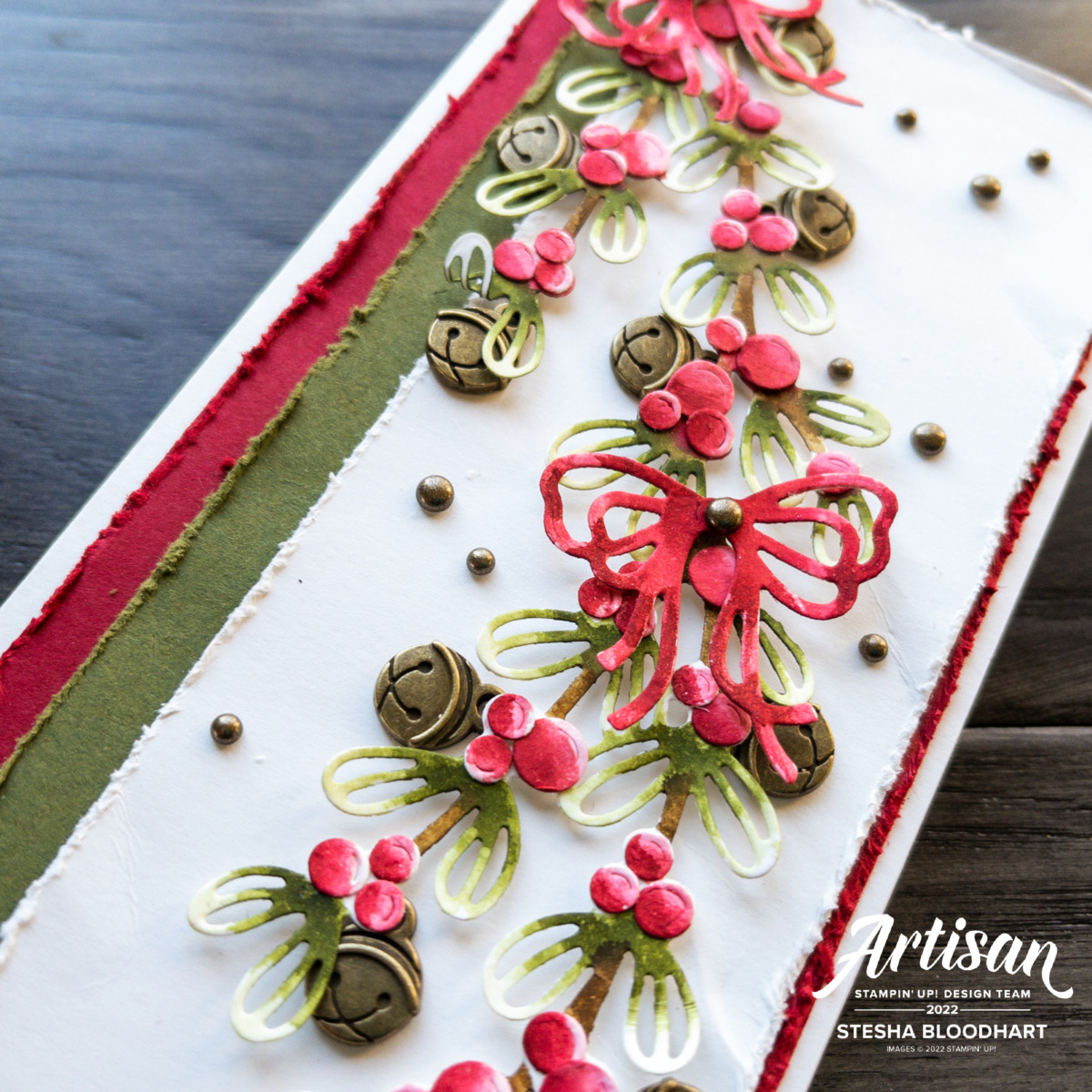 Mistletoe Magic Bundle! Get Stunning Results with Shimmery White Cardstock