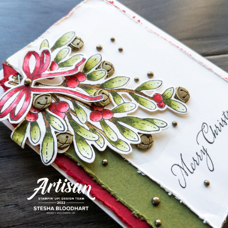 Mistletoe Magic Bundle! Get Stunning Results with Shimmery White Cardstock