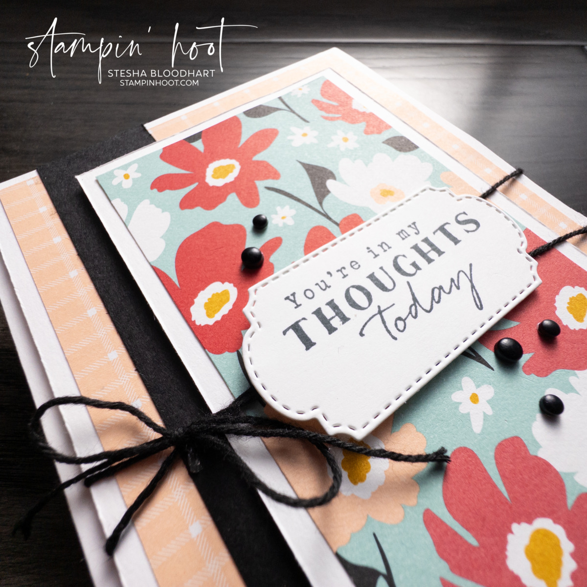 Make a Lovely Card with Sunny Days Designer Series Paper! - Stampin' Hoot