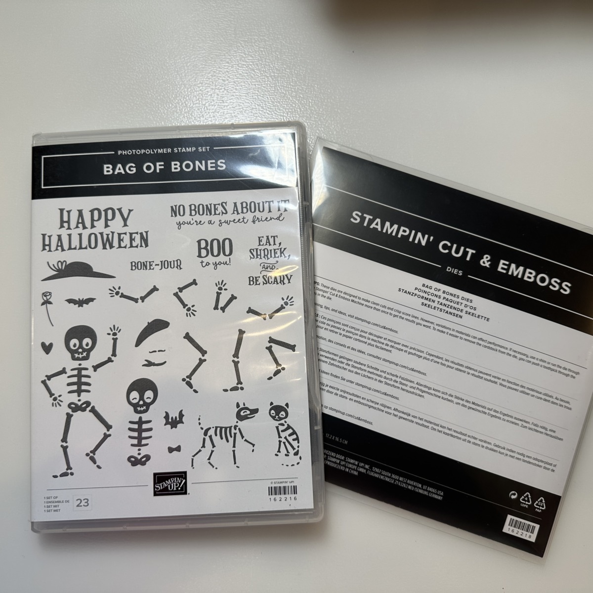 Bag Of Bones Bundle by Stampin' Up! Gently Used- 162219 | Stampin' Hoot