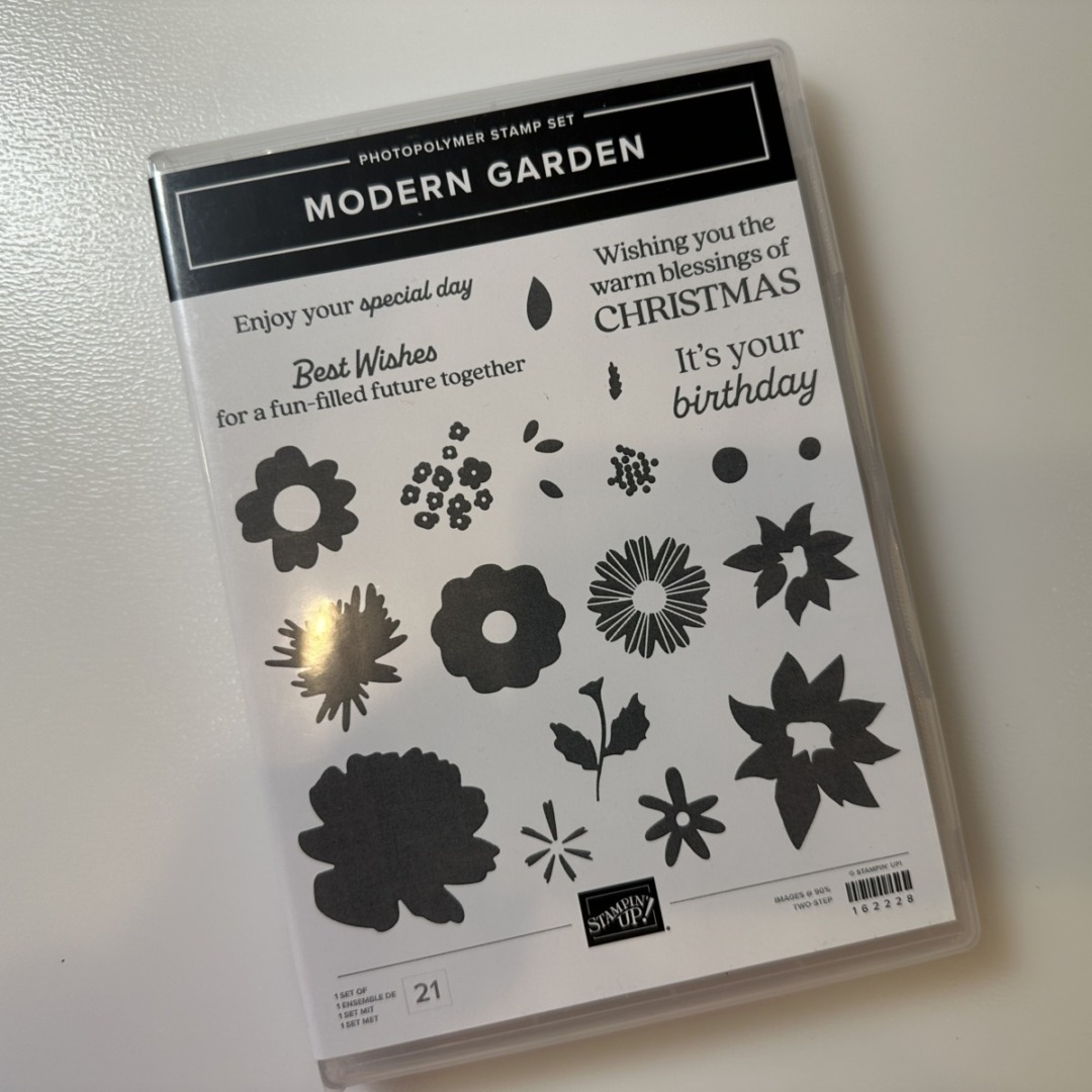 Modern Garden Photopolymer Stamp Set - 162228 - Retired Gently Used ...